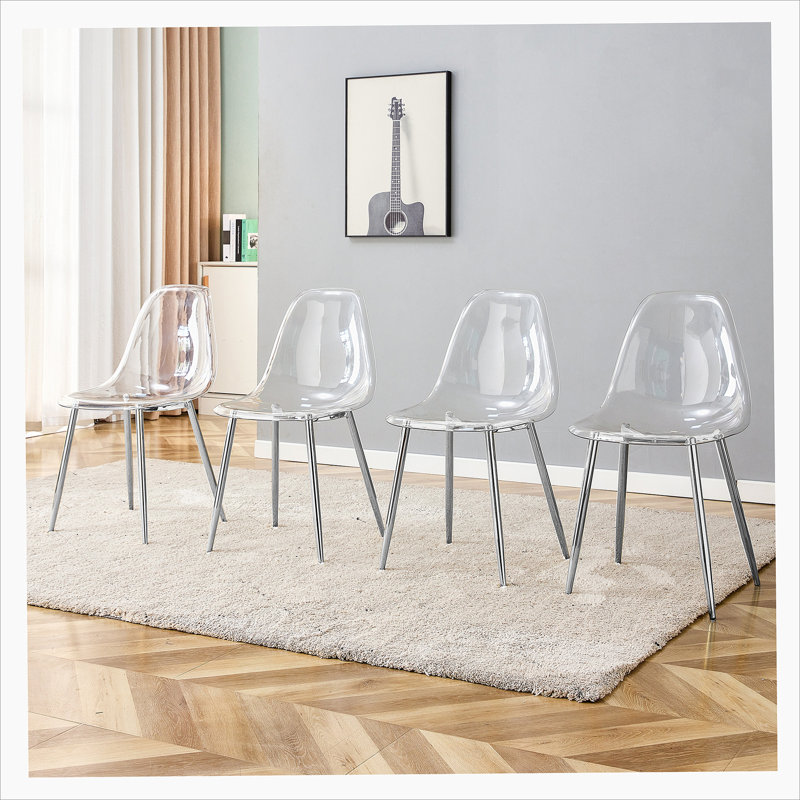 Crystal plastic chair store